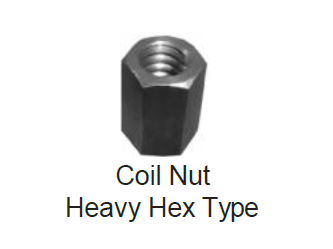 Coil Nut - Heavy Duty 1/2" (100 Pieces) – DM Rentals and Sales